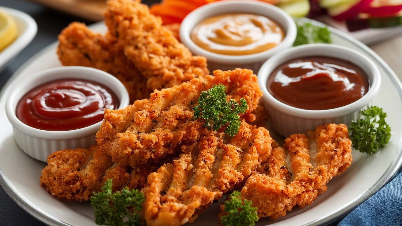 Crispy Baked Chicken Fingers Recipe - Food Blasts