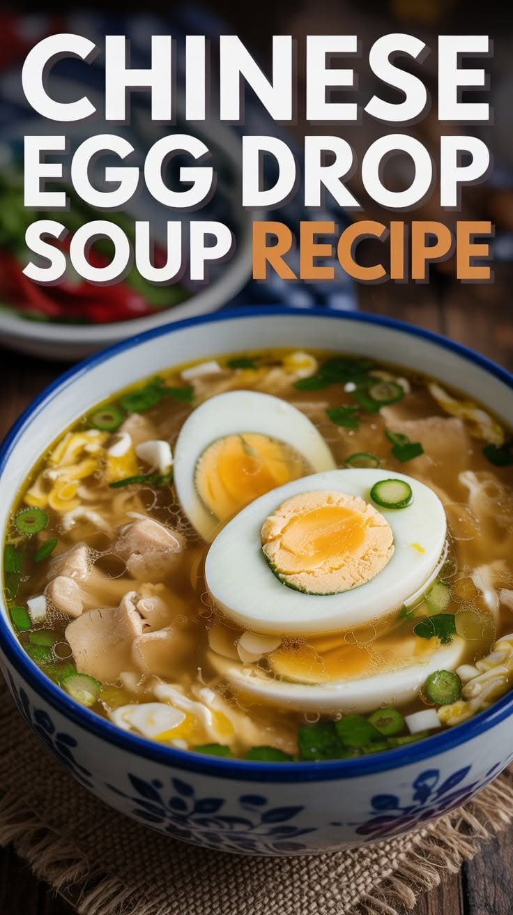 Authentic Chinese Egg Drop Soup Recipe - Food Blasts