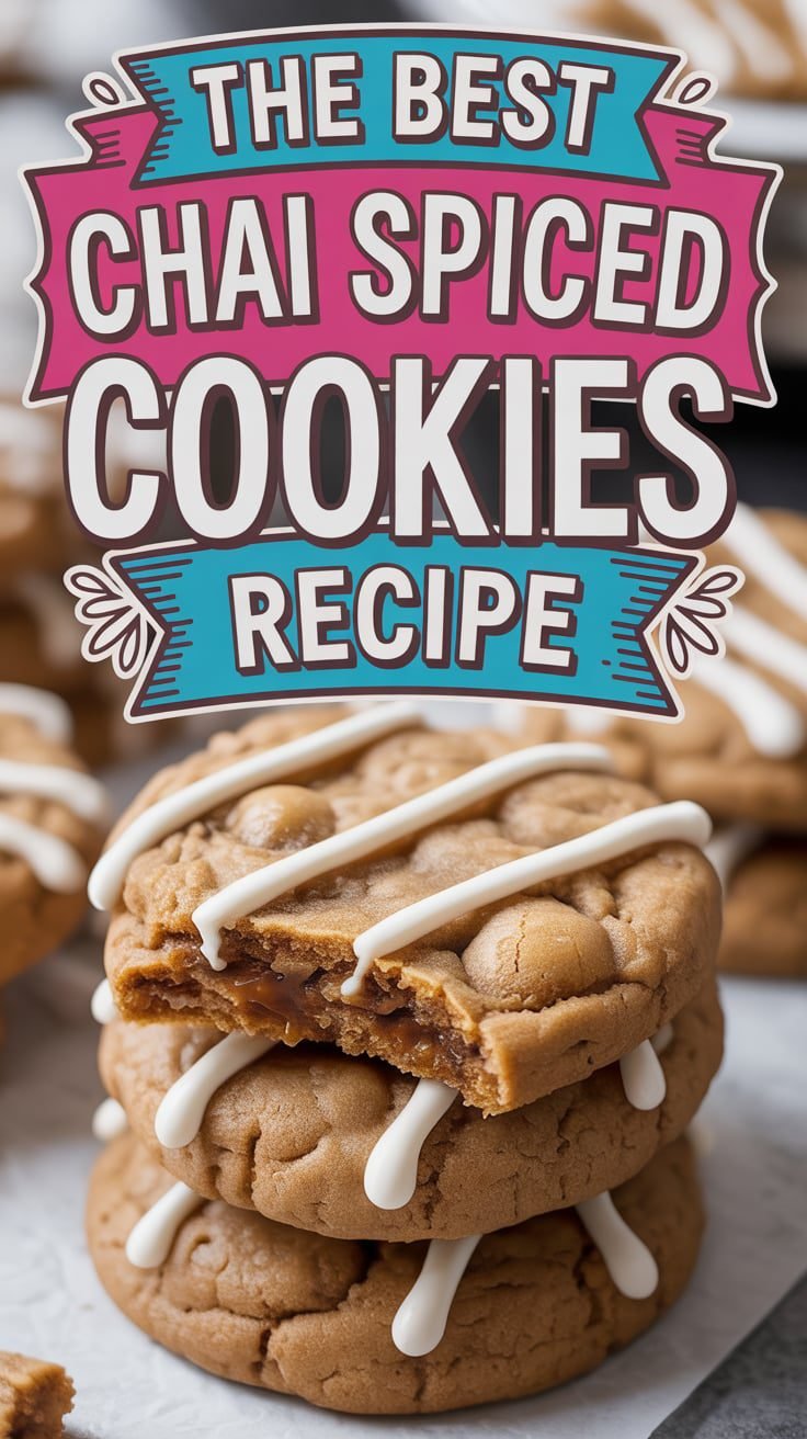 Chai Spiced Cookies Recipe - Food Blasts