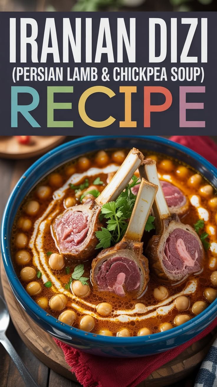 Authentic Iranian Dizi: Persian Lamb & Chickpea Soup - Food Blasts
