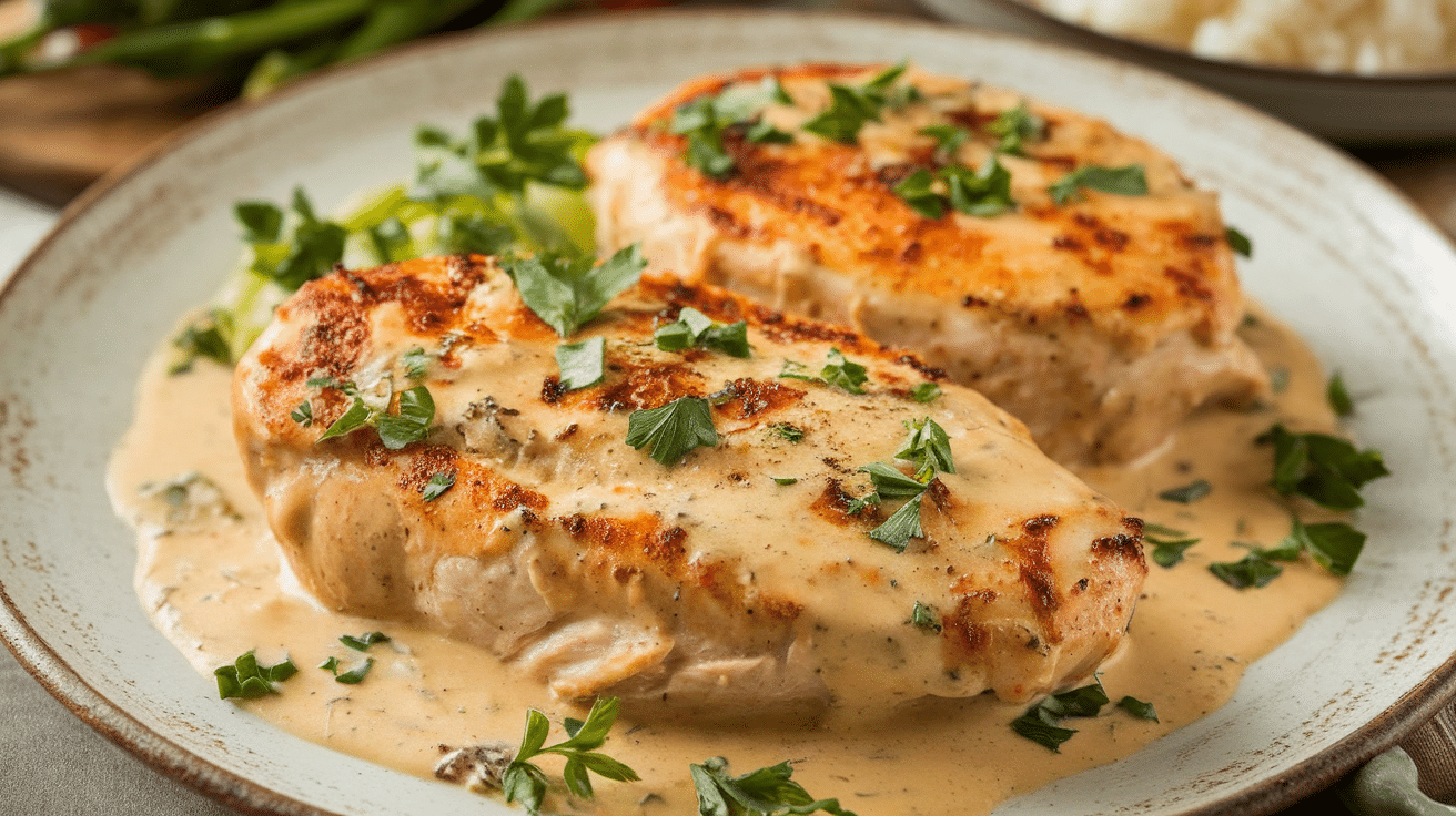 Deliciously Creamy Boursin Chicken Recipe - Food Blasts