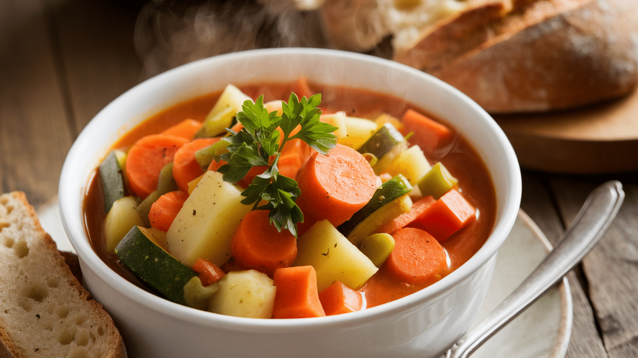 Hearty Vegetable Stew Recipe - Food Blasts