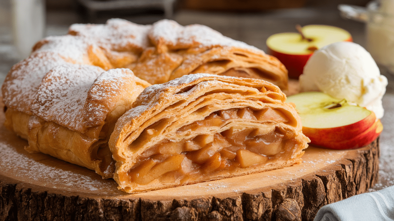 Classic Apple Strudel Recipe - Food Blasts
