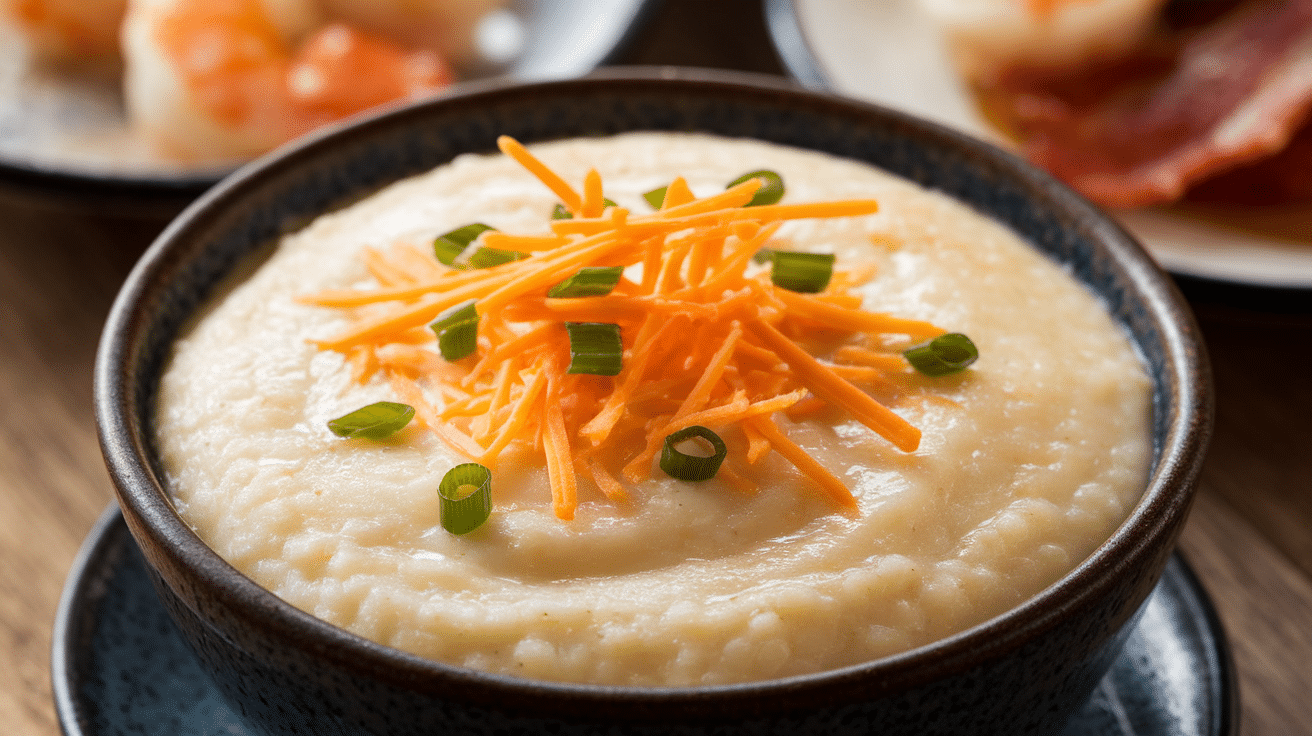 Creamy Cheesy Grits Recipe - Food Blasts
