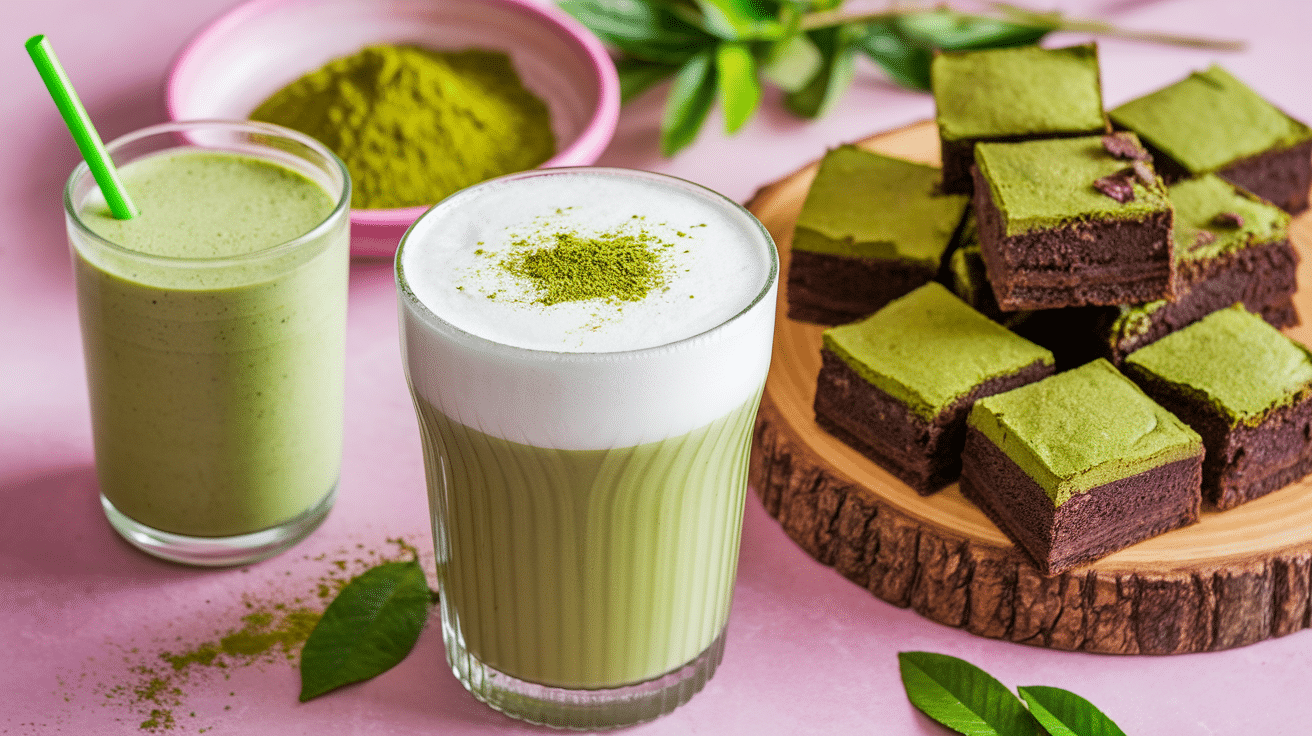 Delightful Matcha Recipes - Food Blasts