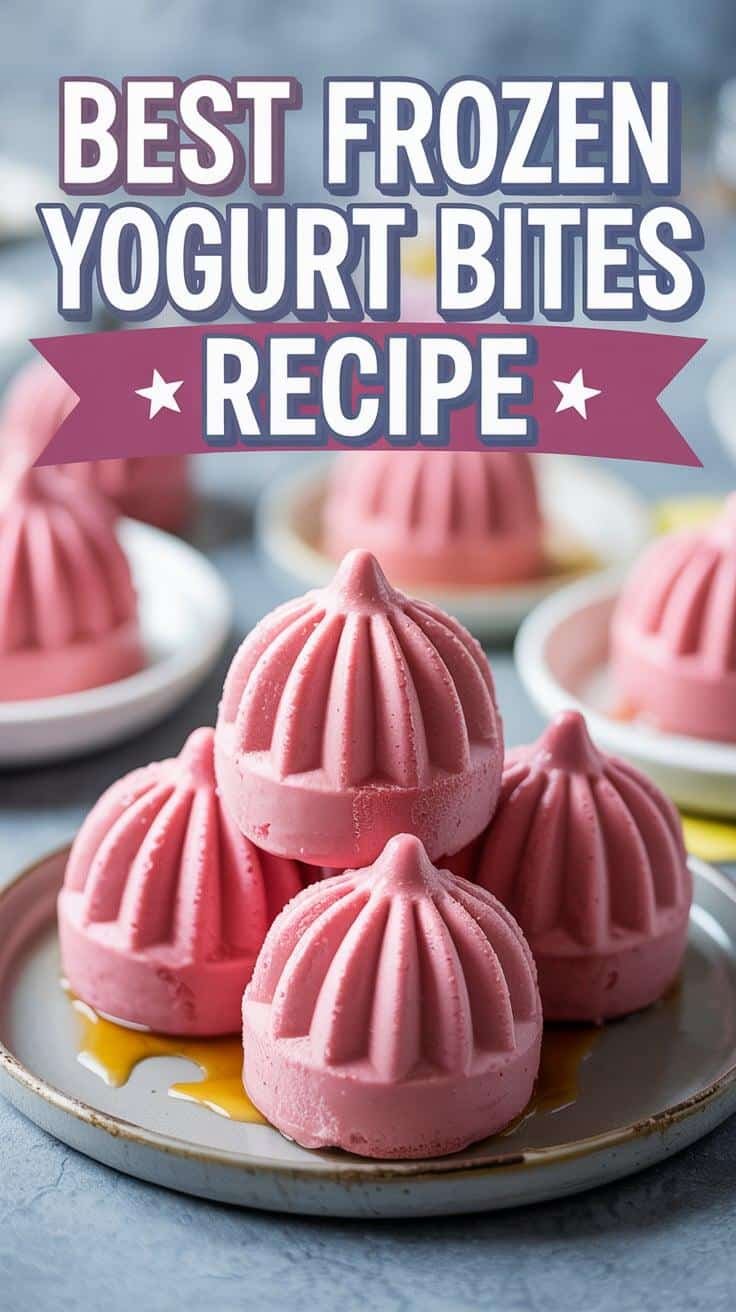 Delicious Frozen Yogurt Bites Recipe - Food Blasts