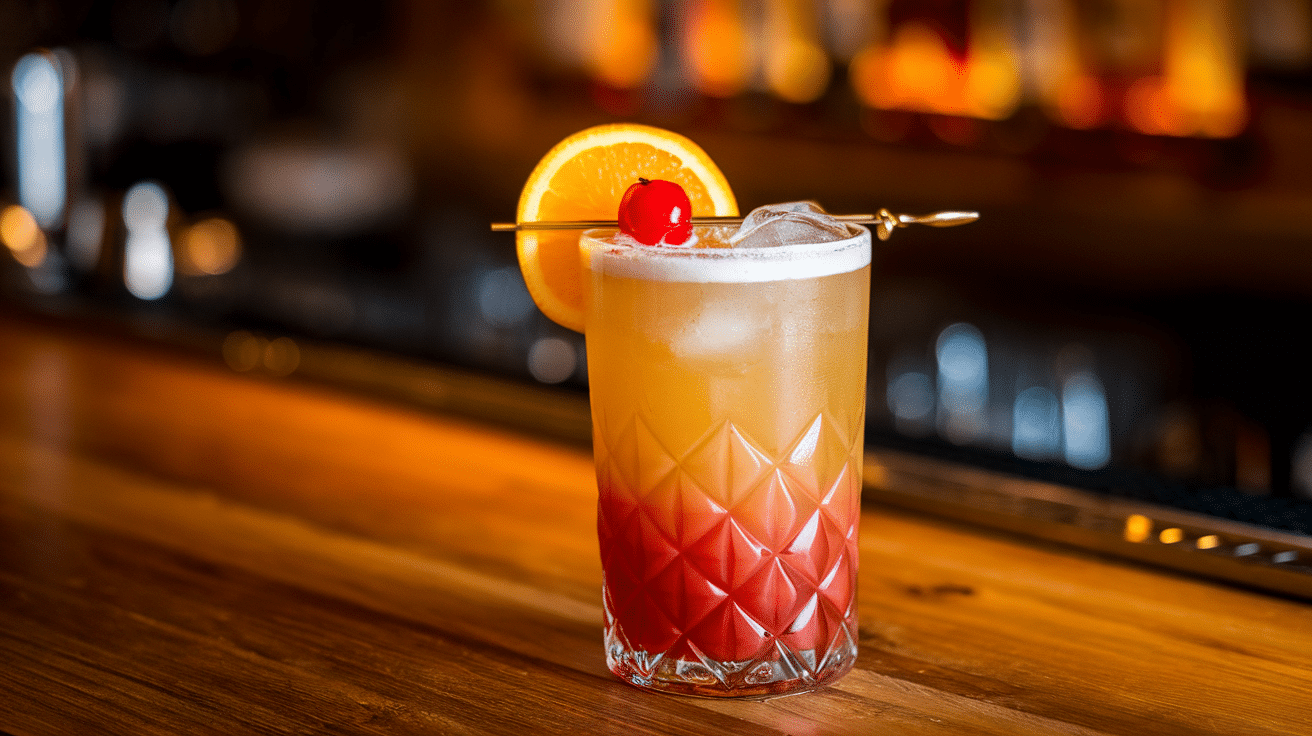 Classic Alabama Slammer Cocktail Recipe - Food Blasts