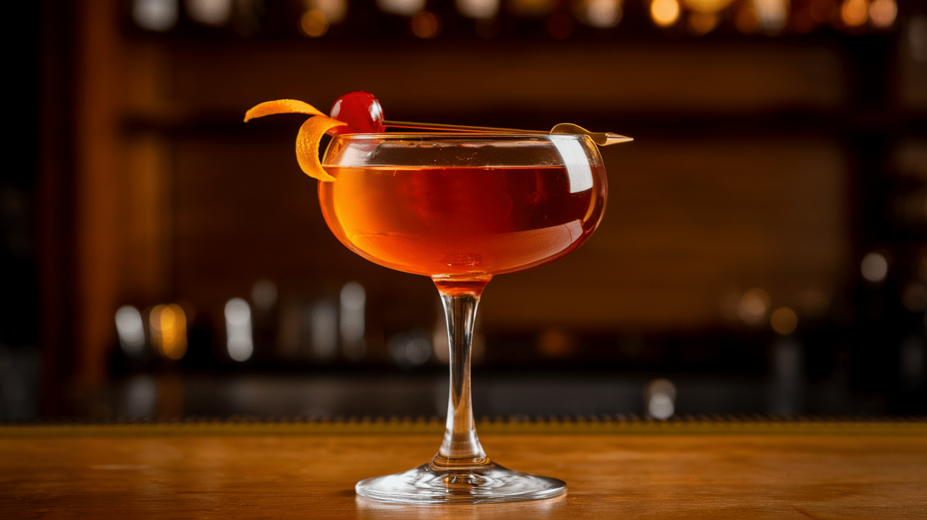 Classic Black Manhattan Recipe - Food Blasts