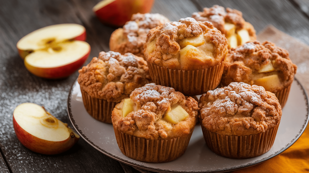 Delicious Apple Strudel Muffins Recipe - Food Blasts