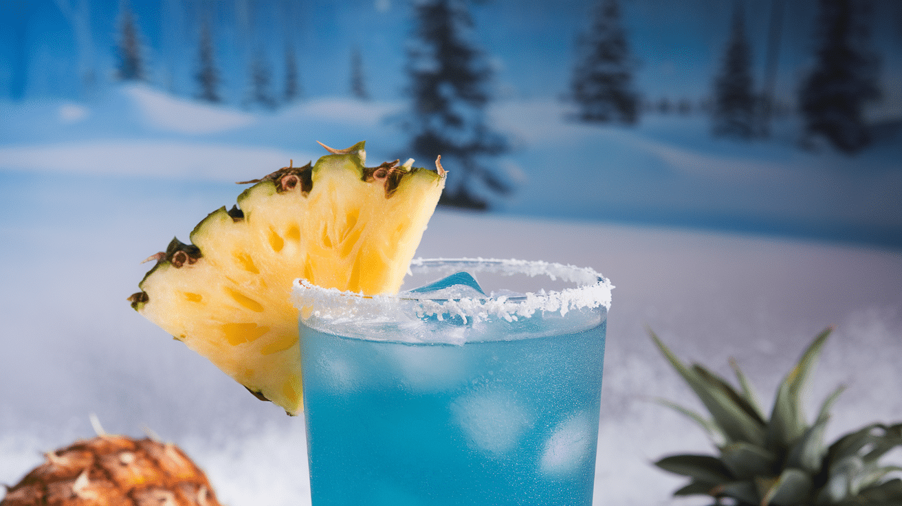 Frosty Jack Frost Cocktail Recipe - Food Blasts