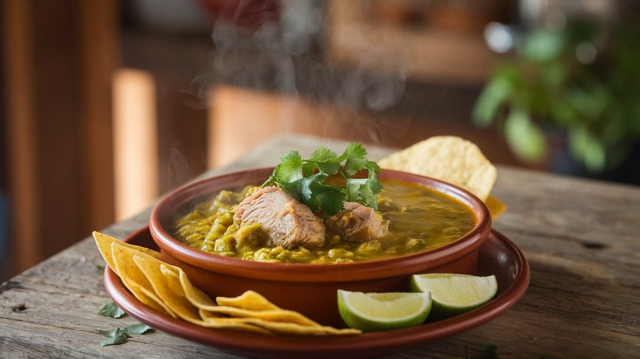 Flavorful Chili Recipe Verde (Green Chili Recipe) - Food Blasts
