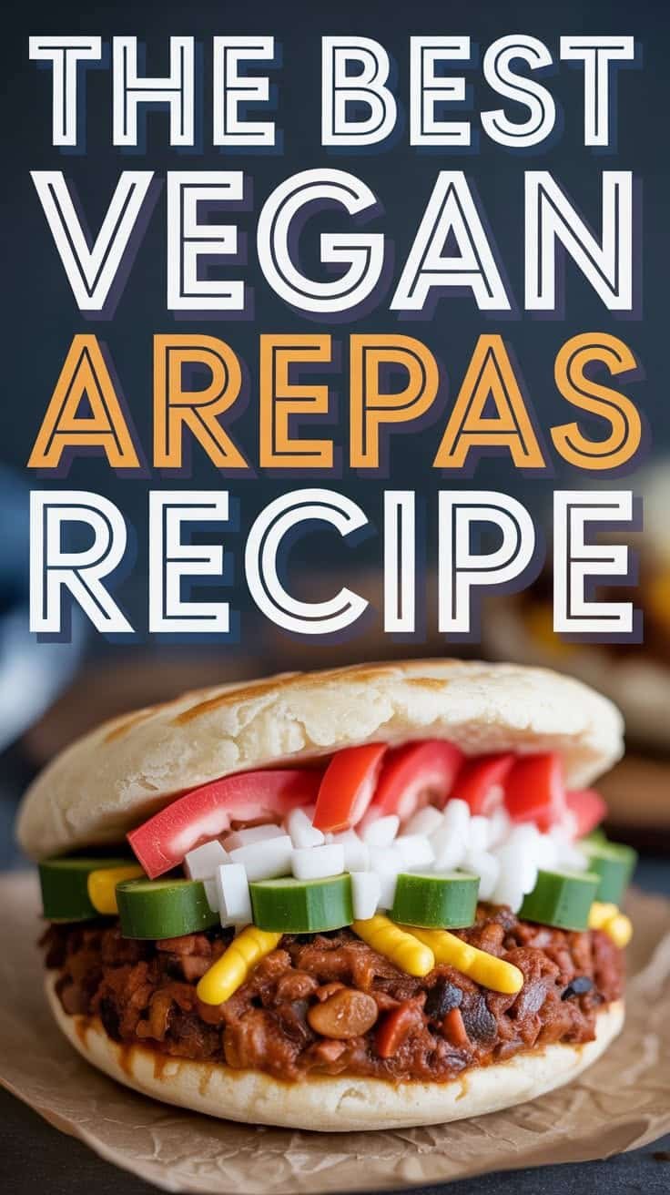 Savory Vegan Arepas Recipe with Avocado and Black Beans - Food Blasts