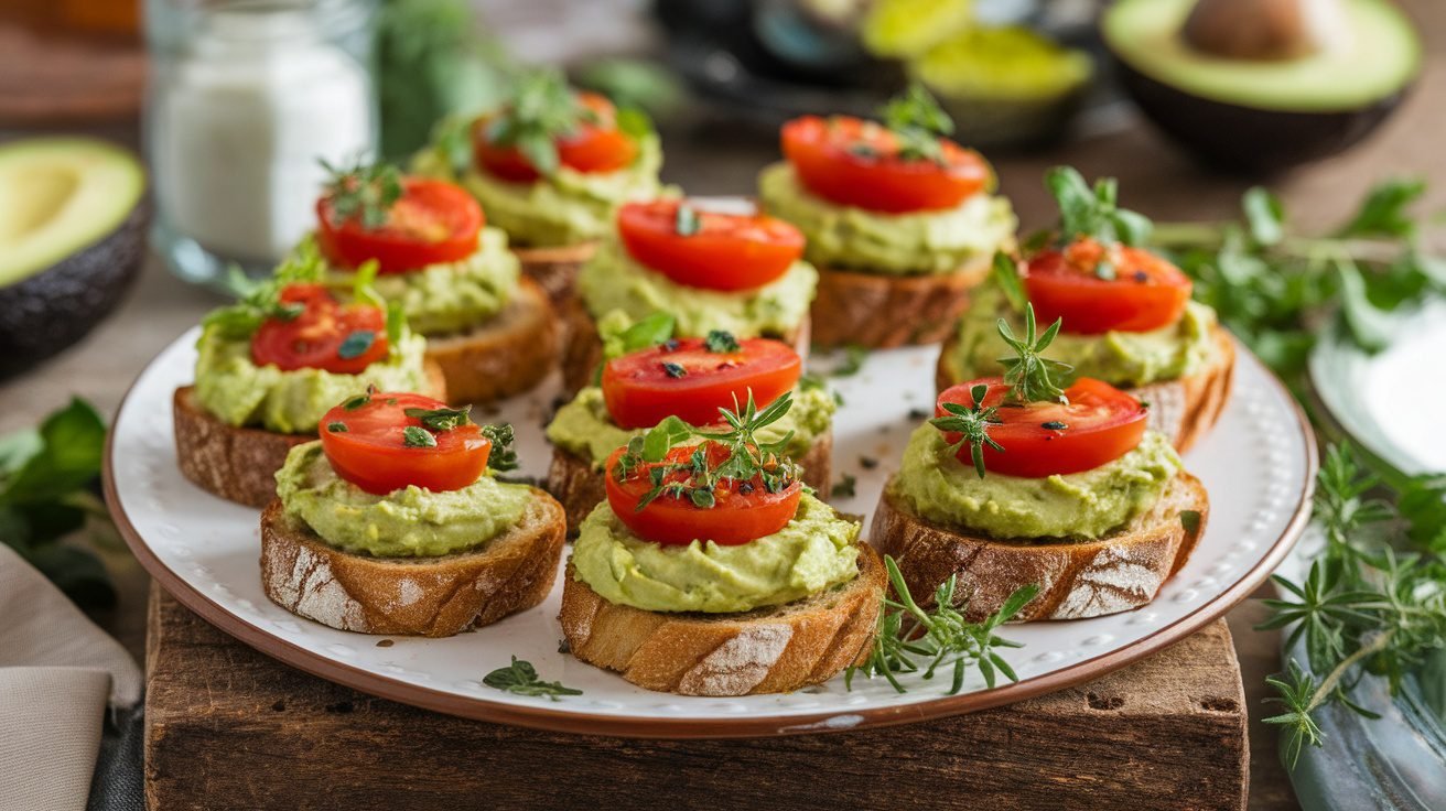 Delicious Avocado Toast Bites Recipe - Food Blasts