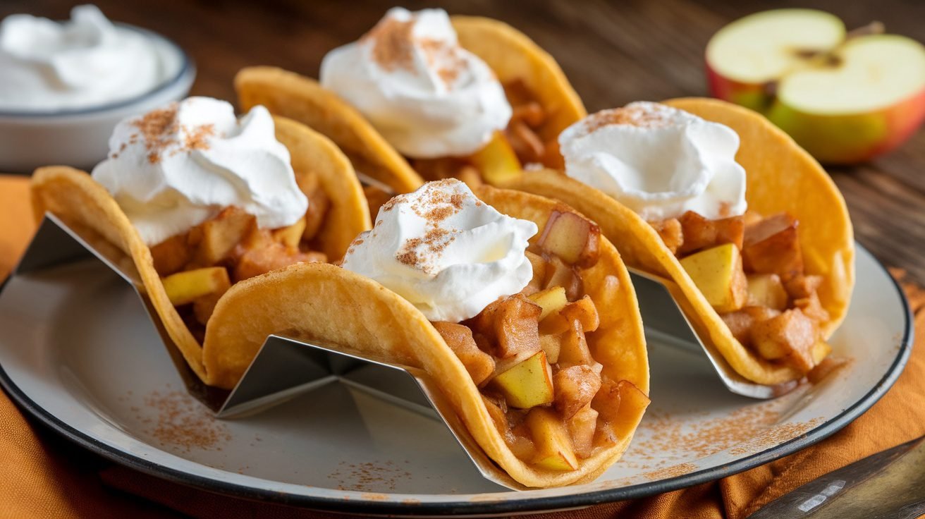 Delicious Apple Pie Tacos Recipe - Food Blasts