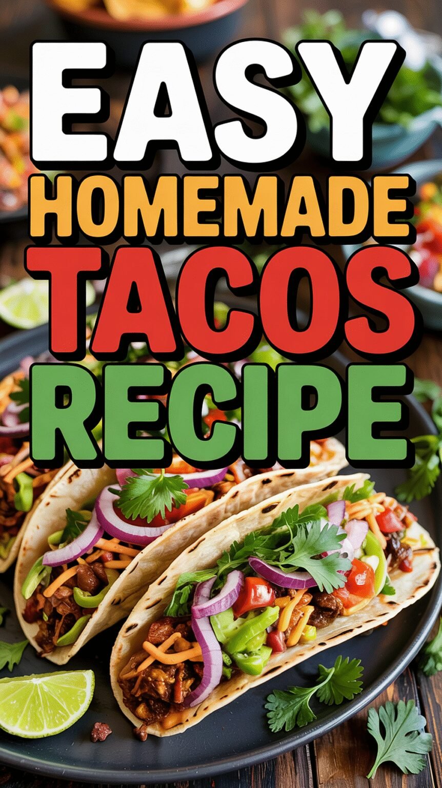 Delicious Homemade Tacos Recipe - Food Blasts