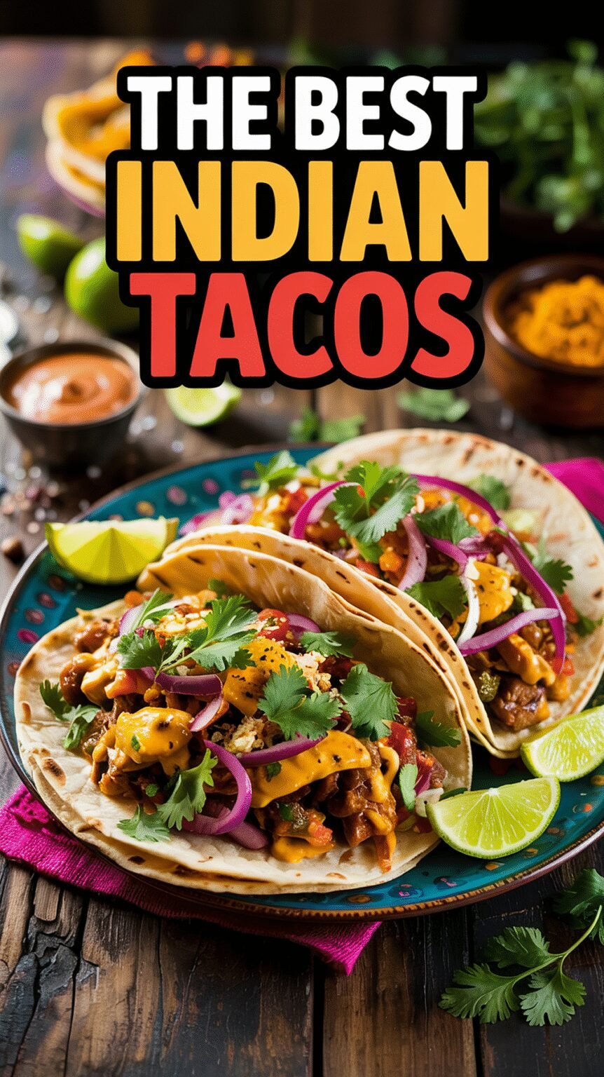 Savory Indian Tacos Recipe - Food Blasts