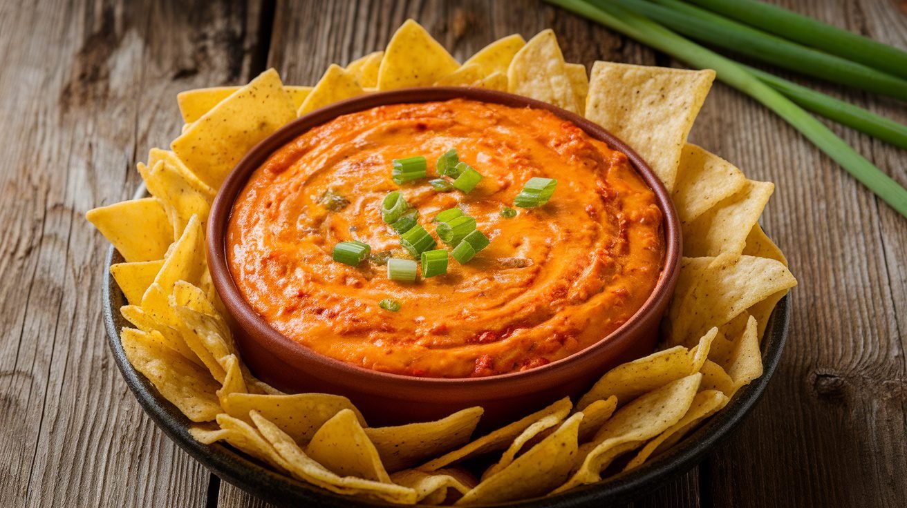 Zesty Spicy Chicken Cheese Dip Recipe - Food Blasts