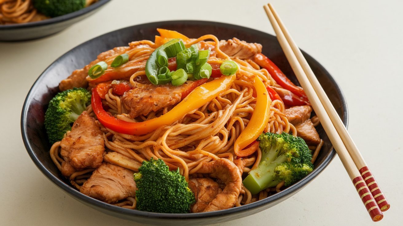Delicious Chicken Lo Mein Recipe - Food Blasts
