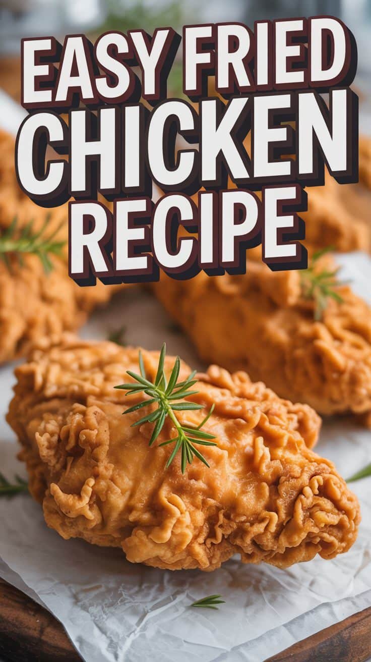 Crispy Chicken Fried Chicken Recipe - Food Blasts