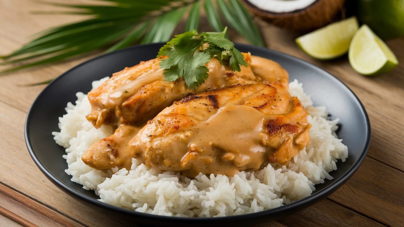 Delicious Coconut Chicken Recipe - Food Blasts