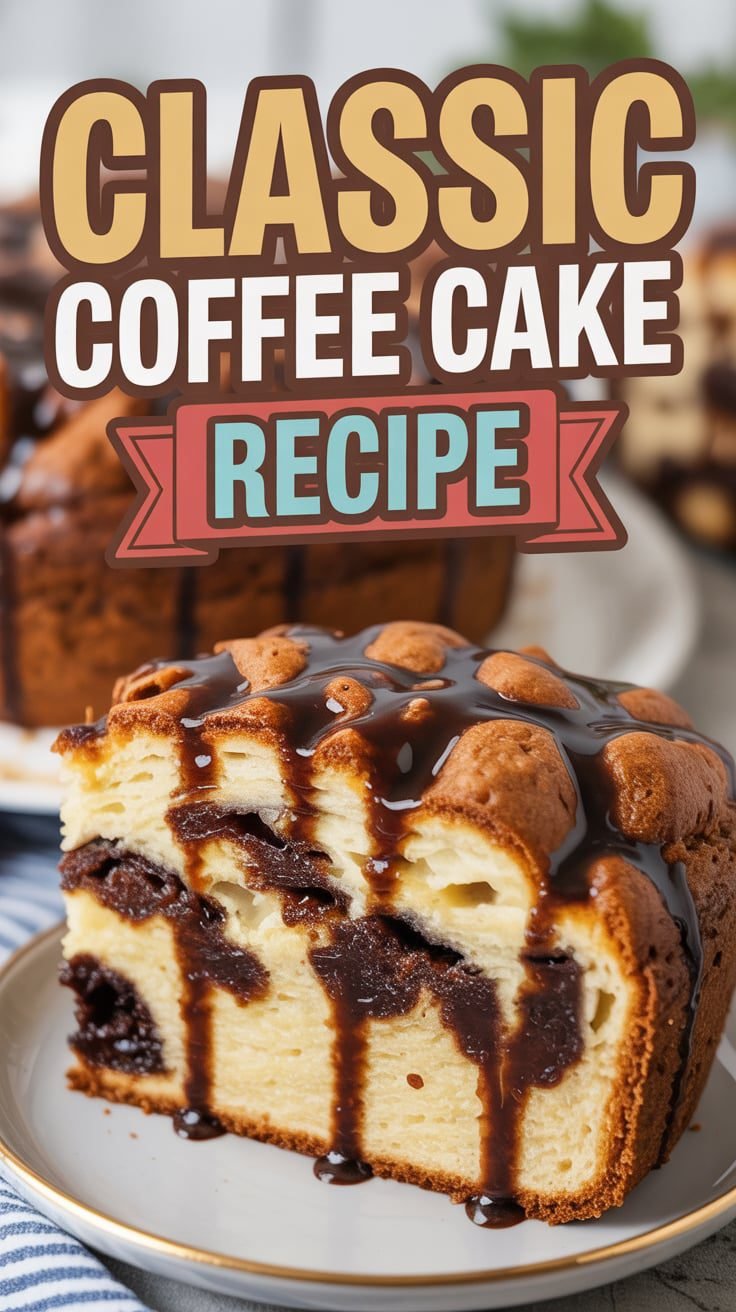 Classic Coffee Cake Recipe - Food Blasts
