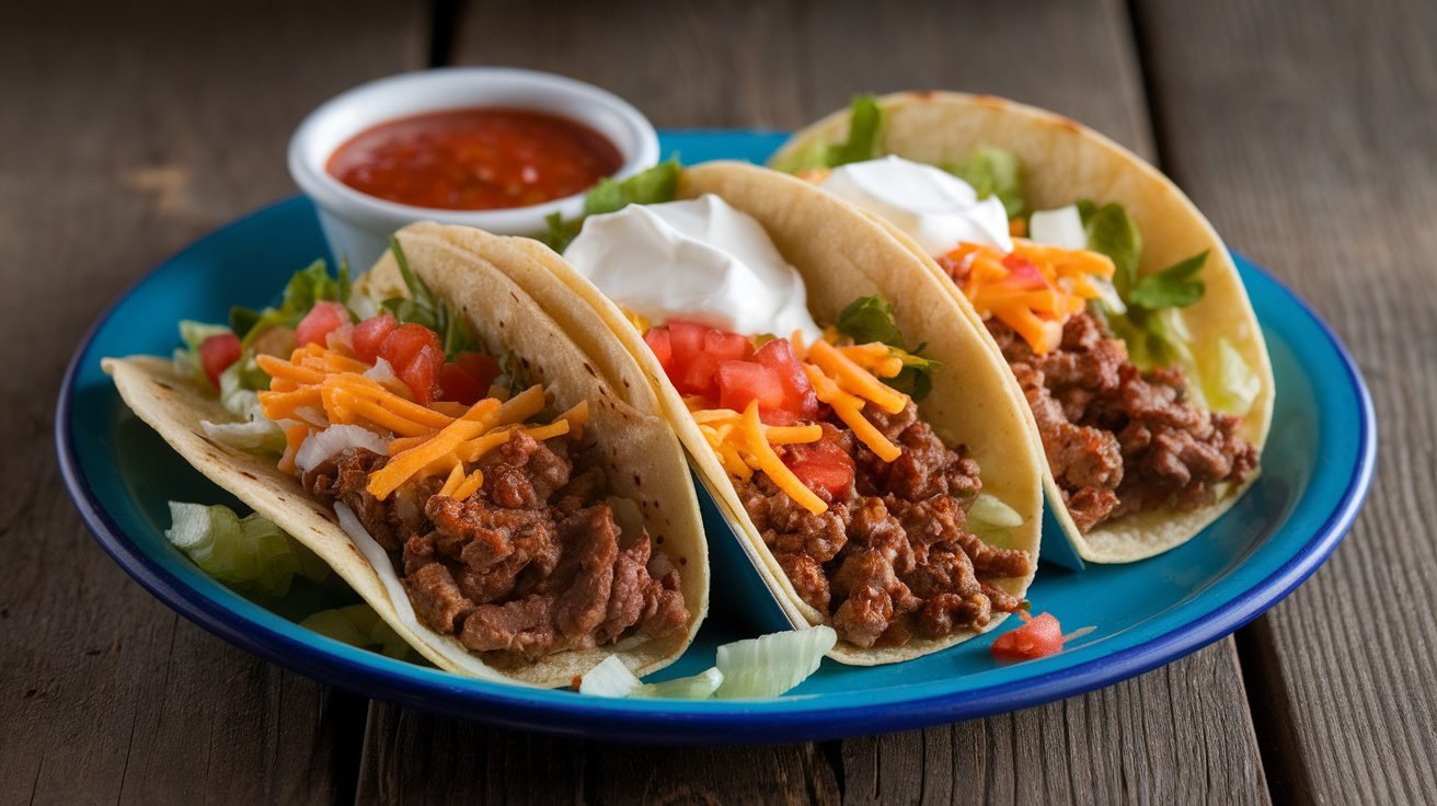 Chipotle Spiced Beef Tacos Recipe - Food Blasts