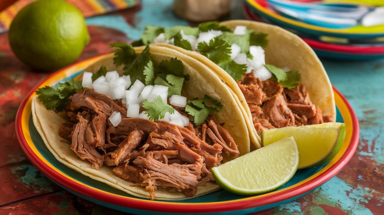 Cuban Mojo Pork Tacos Recipe - Food Blasts