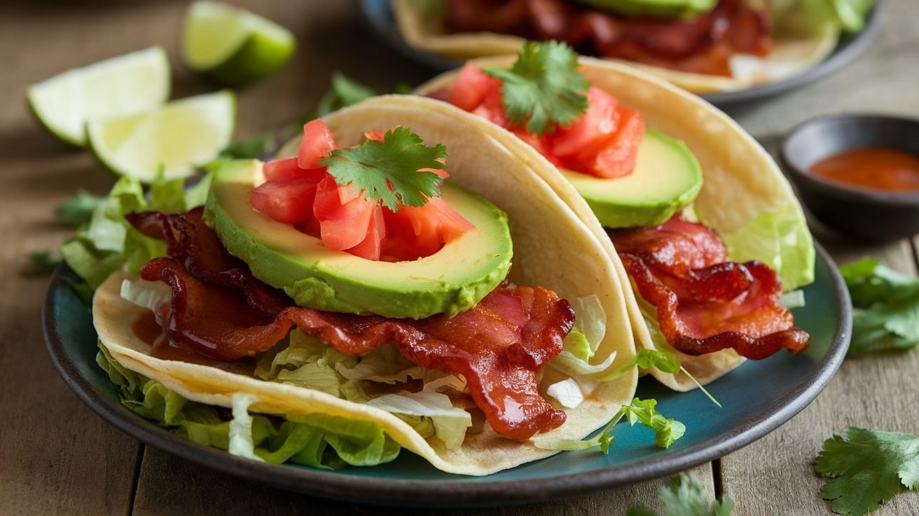 Maple Chipotle Bacon Tacos Recipe - Food Blasts