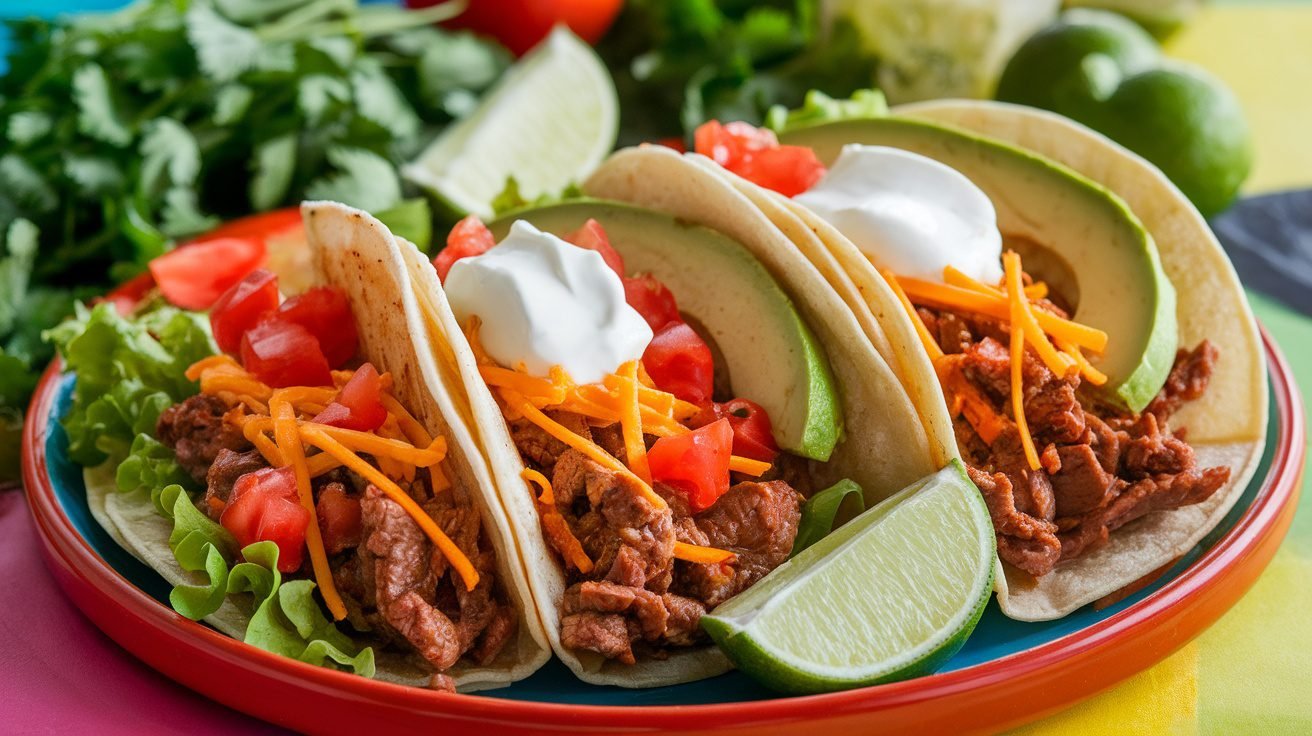 Spicy Sriracha Beef Tacos Recipe - Food Blasts