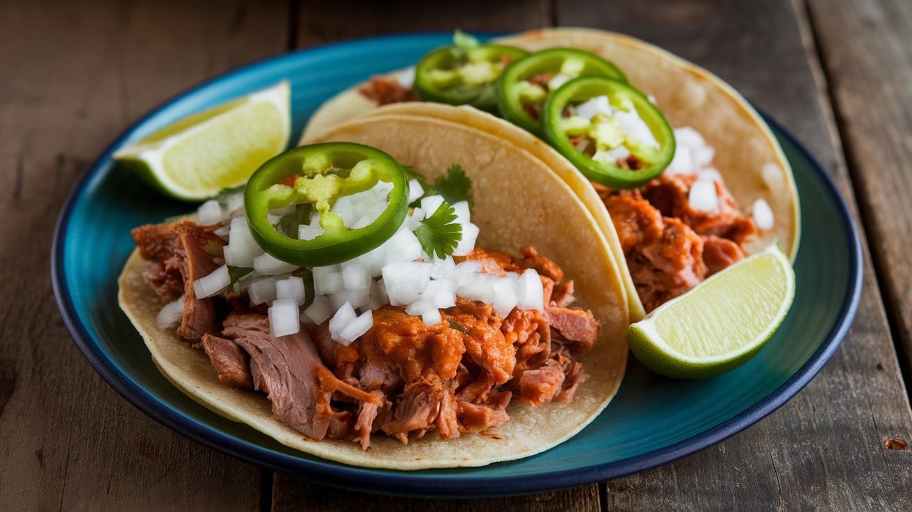 Spicy Tamarind Pork Tacos Recipe - Food Blasts