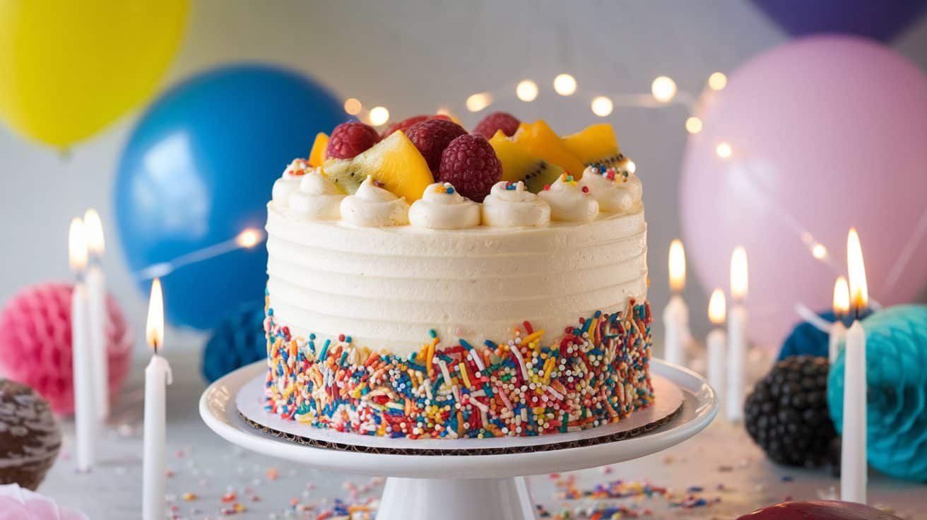 Classic Birthday Cake Recipe - Food Blasts