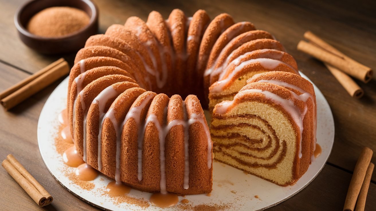 Delicious Churro Cake Recipe - Food Blasts