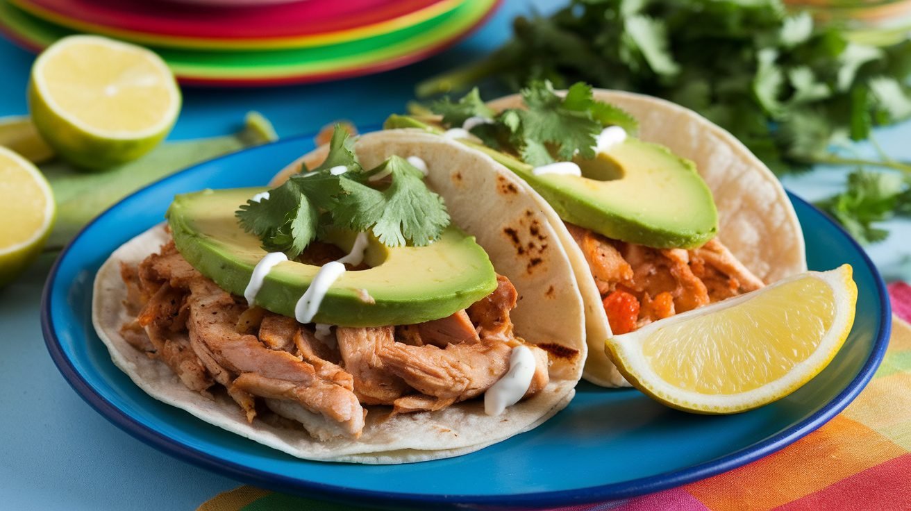 Lemon Zest Chicken Tacos Recipe - Food Blasts
