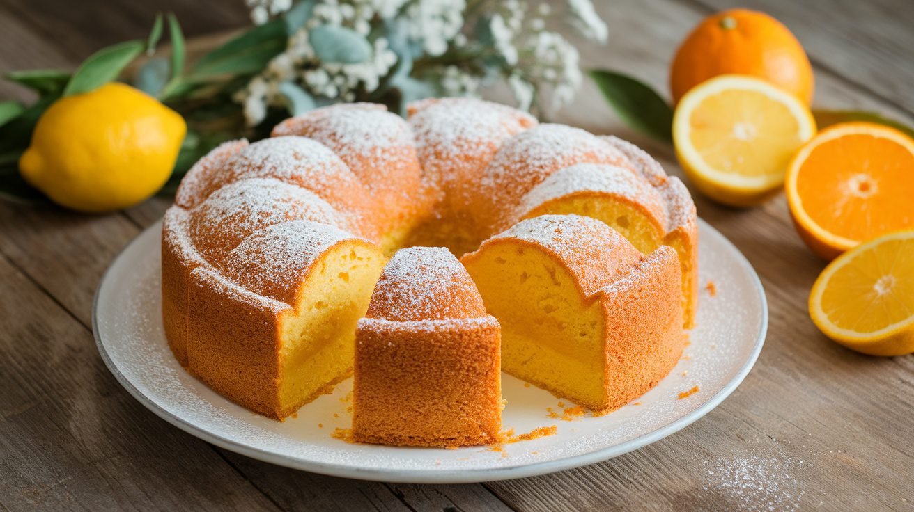 Moist Olive Oil Cake Recipe - Food Blasts