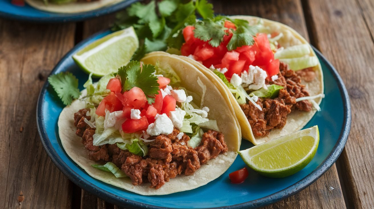 Cilantro Lime Beef Tacos Recipe - Food Blasts