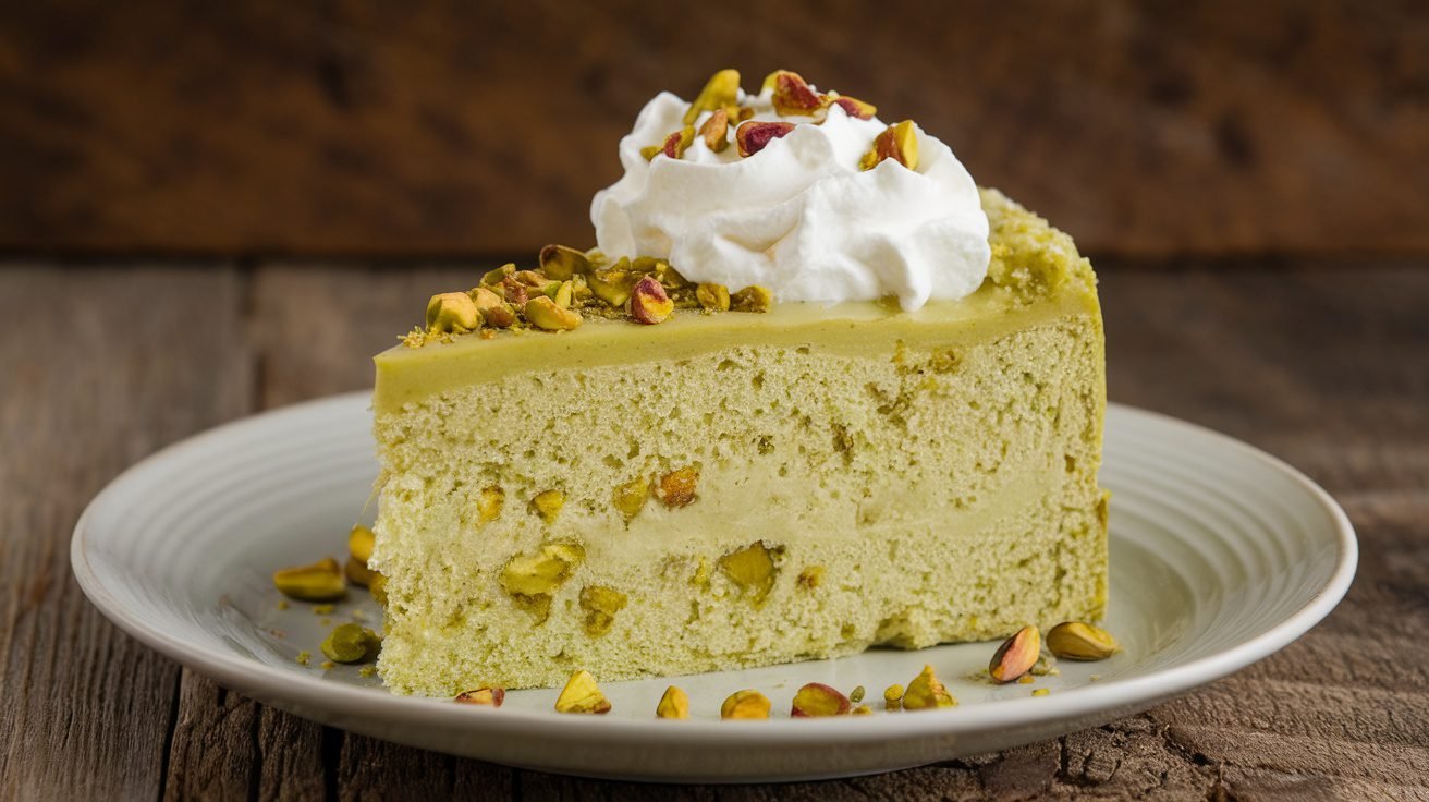 Delicious Pistachio Pudding Cake Recipe - Food Blasts