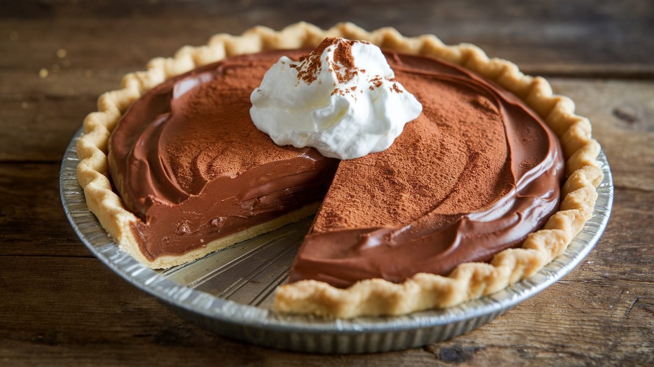 Rich Chocolate Chess Pie Recipe - Food Blasts