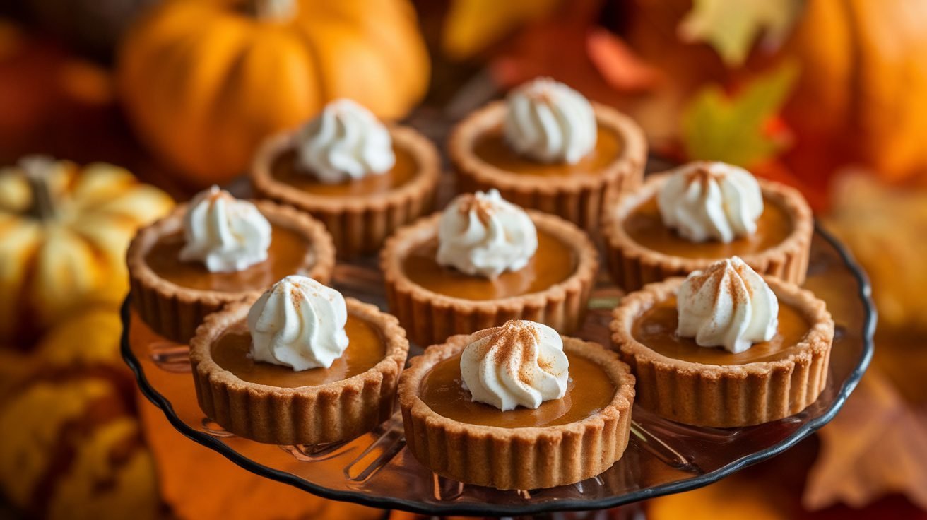 Delicious Mini Pumpkin Tarts Recipe - Food Blasts