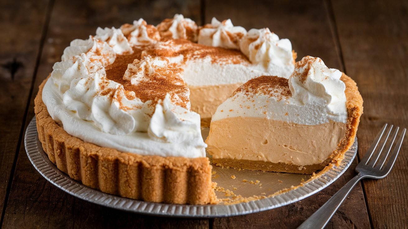 Churro Cream Pie Recipe - Food Blasts