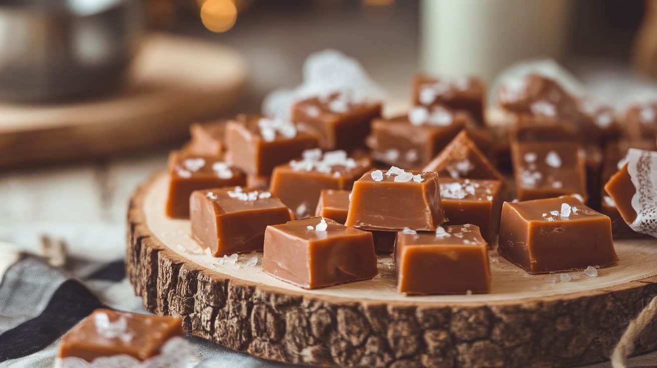 Homemade Sea Salt Caramels Recipe - Food Blasts