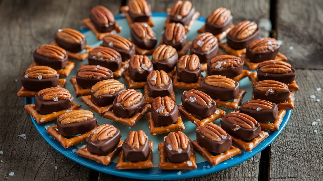Pretzel Rolo Turtles Recipe - Food Blasts