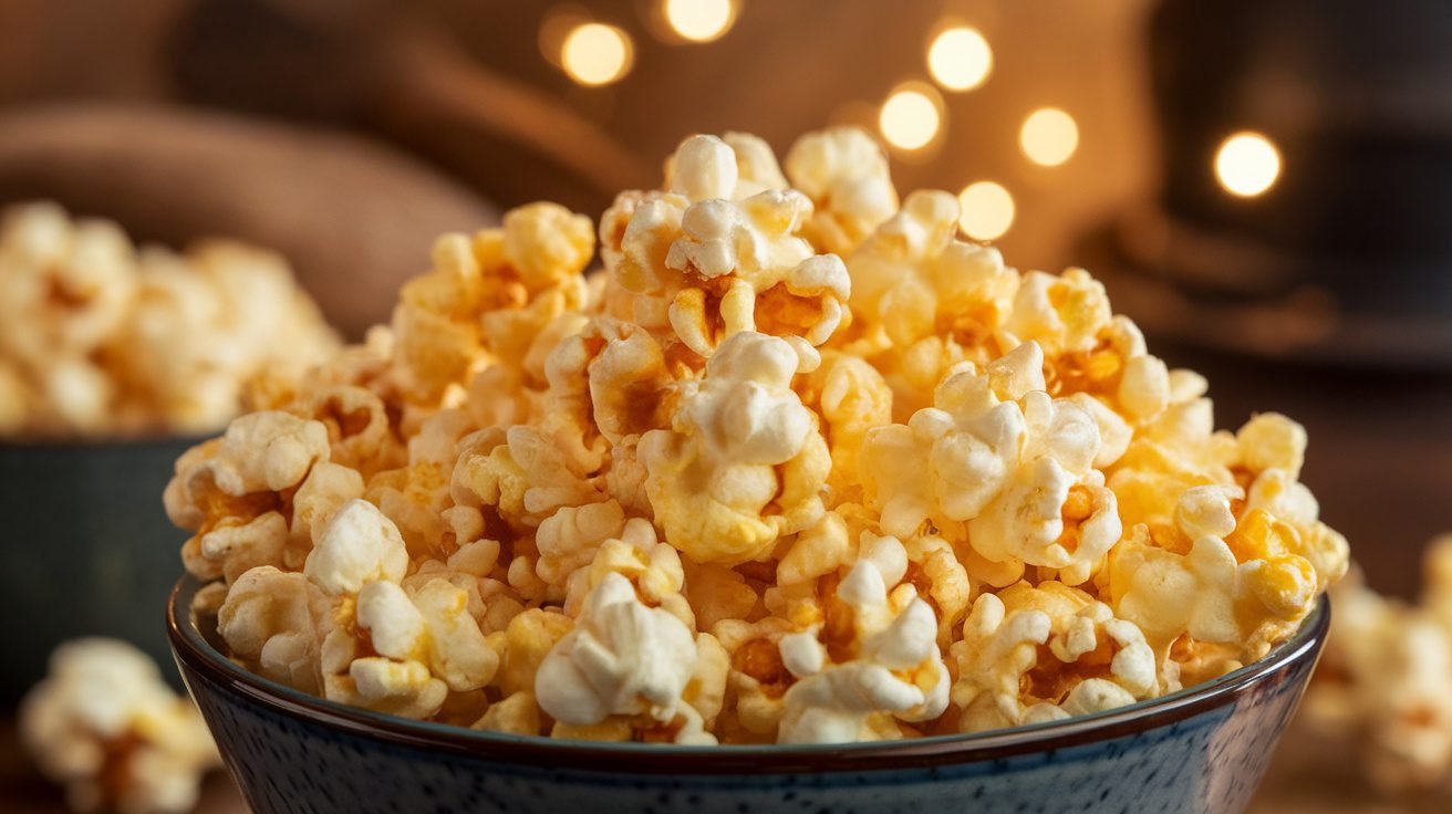 Sweet Maple Glazed Popcorn Recipe - Food Blasts