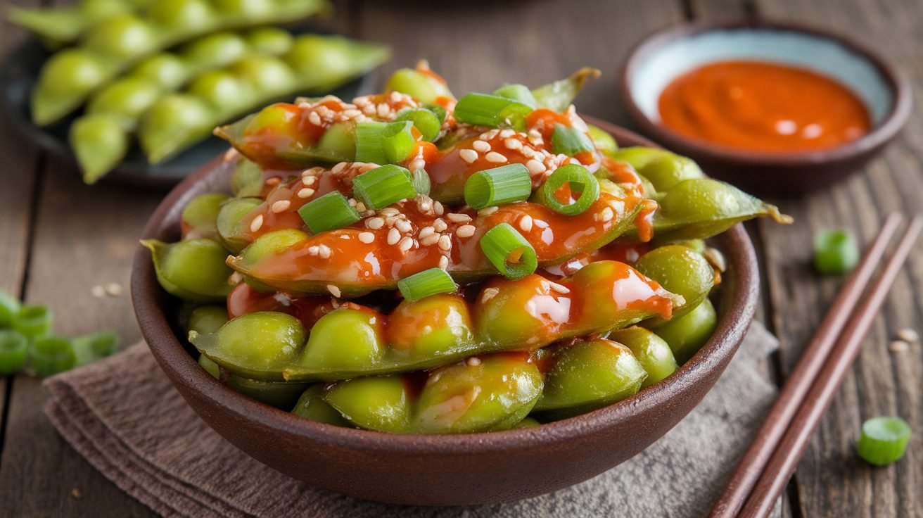 Sweet Chili Edamame Recipe - Food Blasts