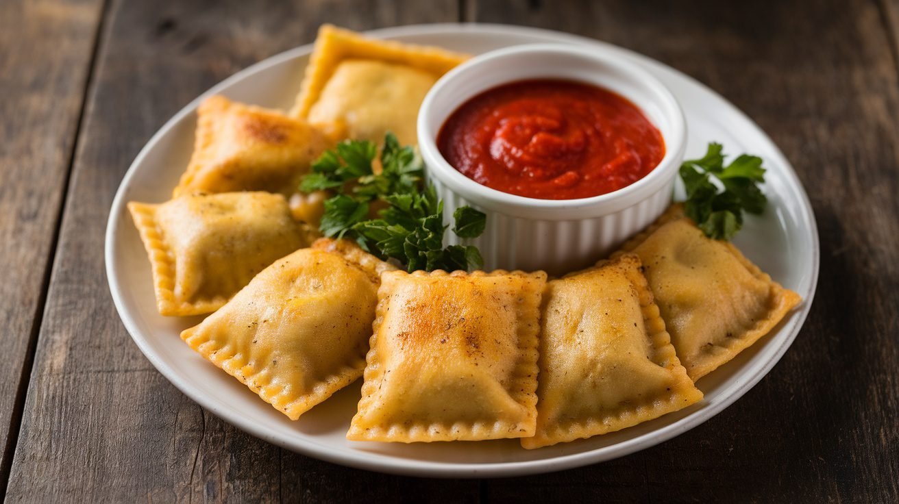 Crispy Baked Ravioli Recipe - Food Blasts