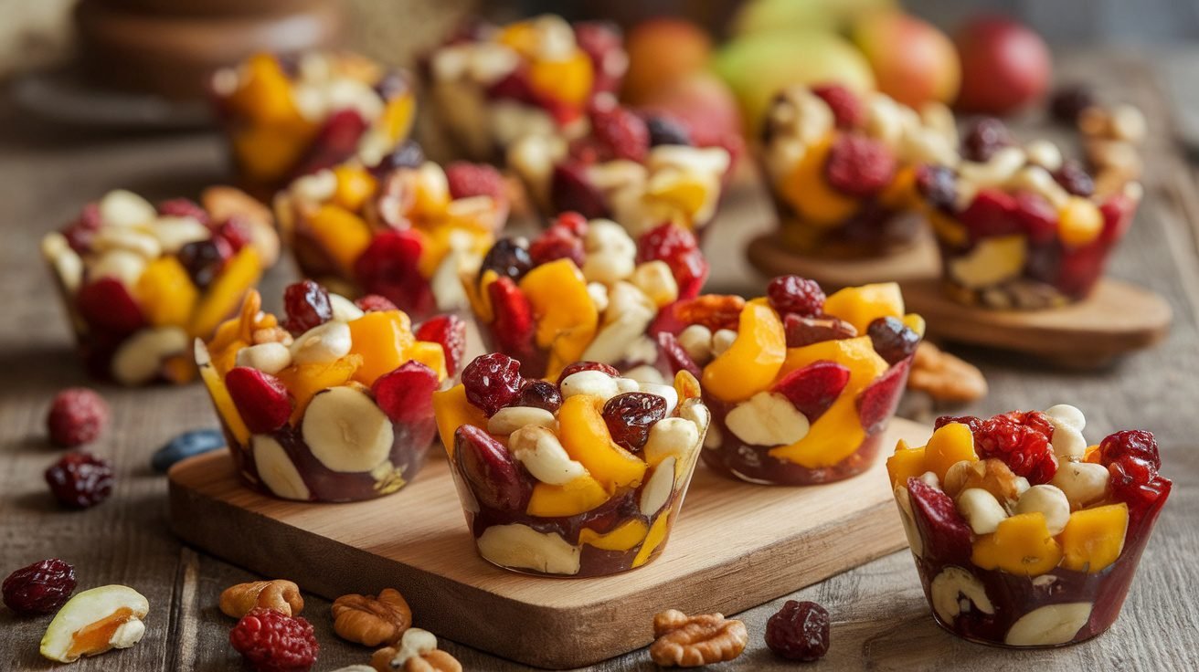 Homemade Fruit and Nut Cups Recipe - Food Blasts