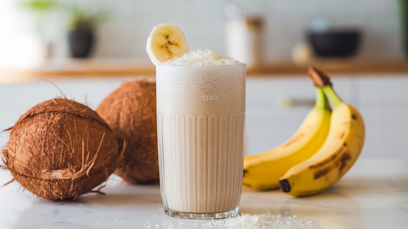 Coconut Protein Recovery Shake Recipe - Food Blasts