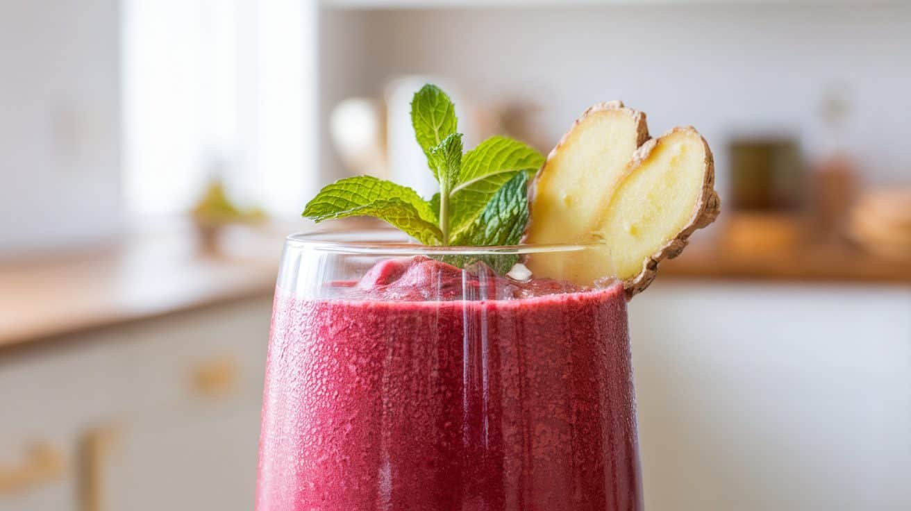 Ginger Beet Cleanser Smoothie Recipe - Food Blasts