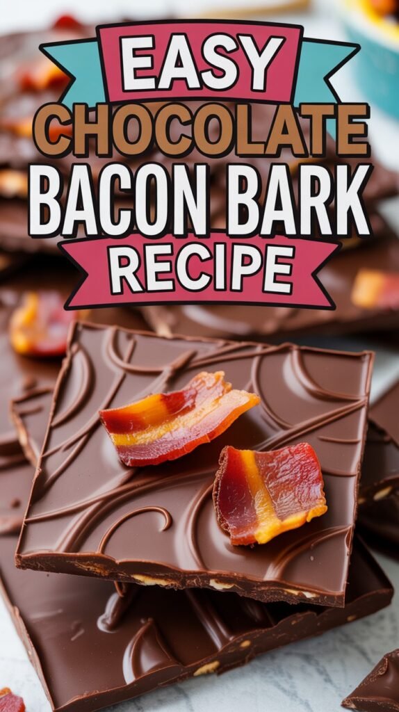 Chocolate Bacon Bark Recipe - Food Blasts