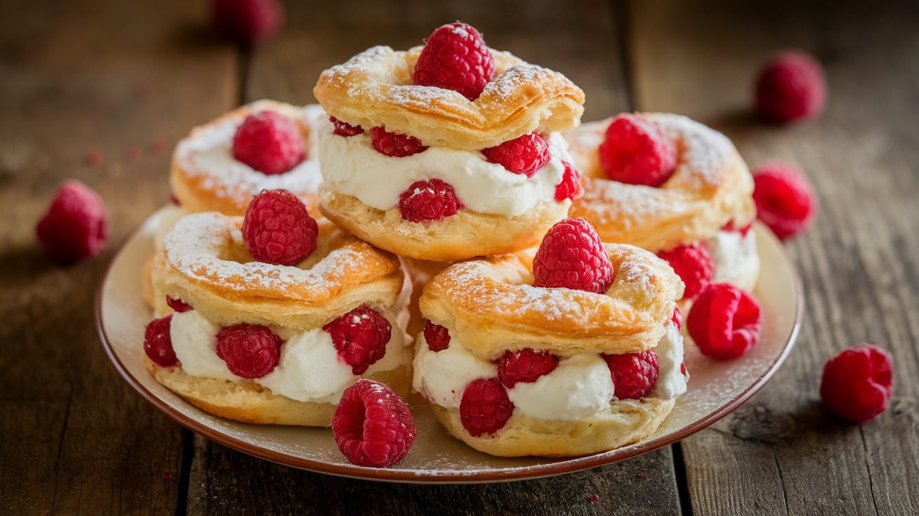 Raspberry Cream Cheese Danish Recipe - Food Blasts