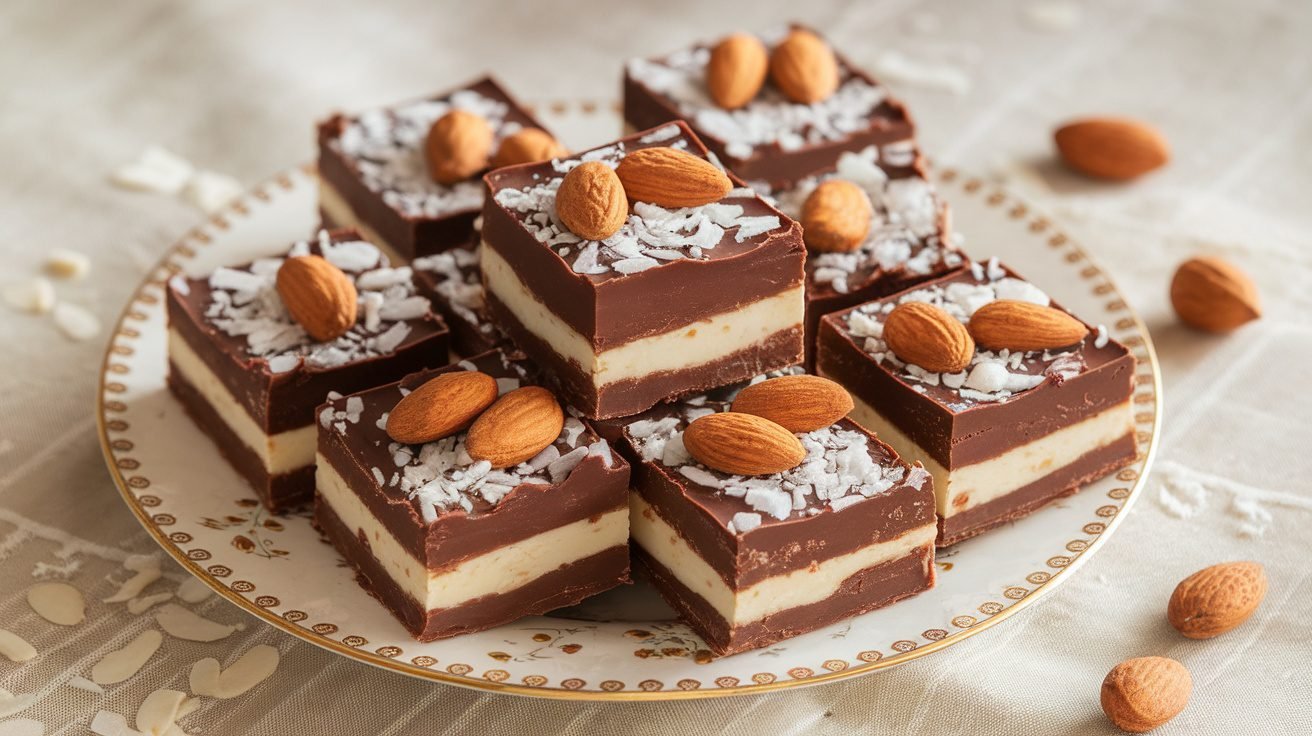 Almond Joy Fudge Recipe - Food Blasts
